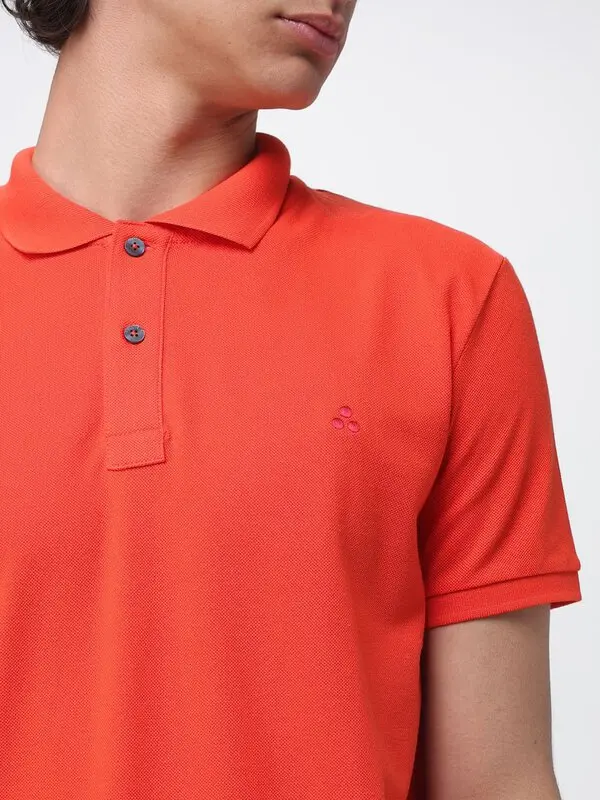 Peuterey Cotton Polo Shirt With Logo