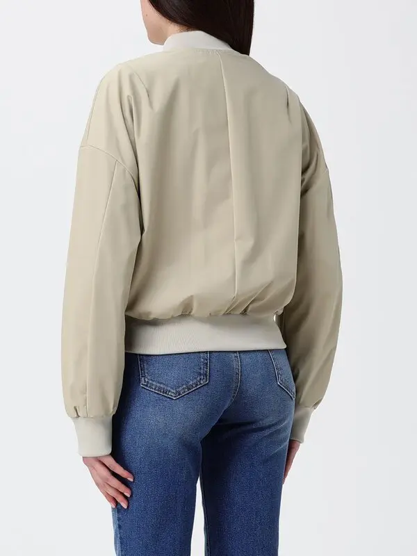 Peuterey Polyester Bomber Jacket - Grey