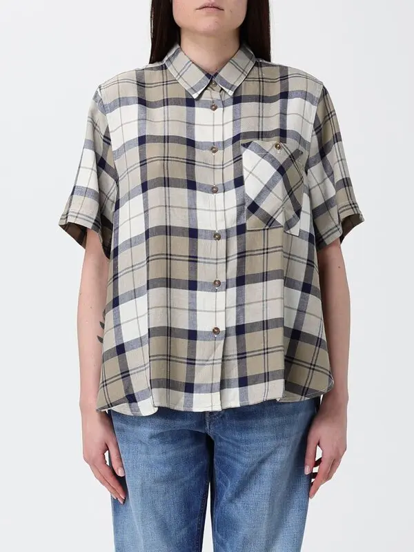 Barbour Cotton Check Print Casual Shirt