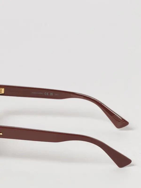 Bottega Veneta Angle Acetate Sunglasses - Brown
