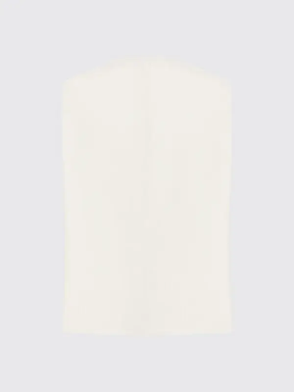 LARDINI Single-breasted Vest In Linen, Cotton, And Silk - Nude