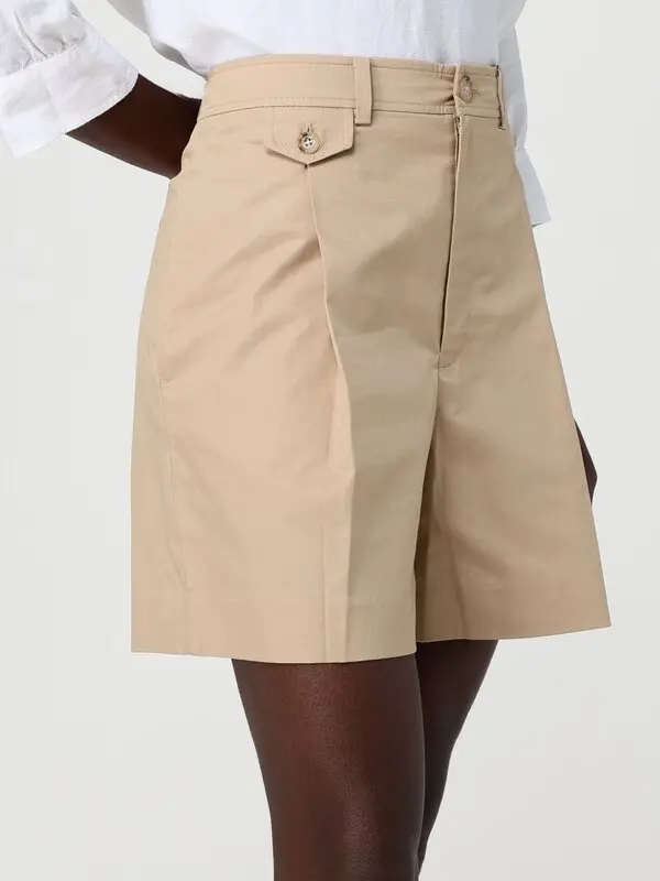Ralph Lauren Tailored Pleated Shorts - Beige