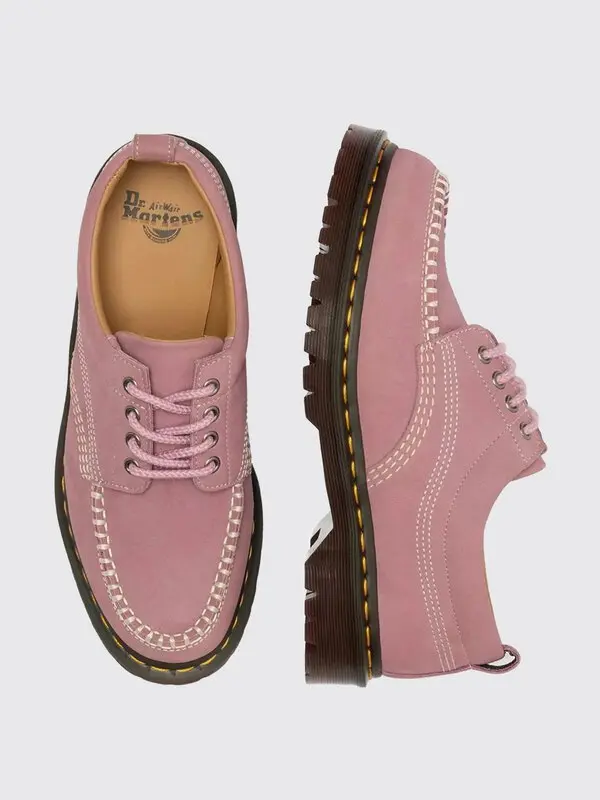 Dr. Martens Lowell Nubuck Derby Shoes - Pink