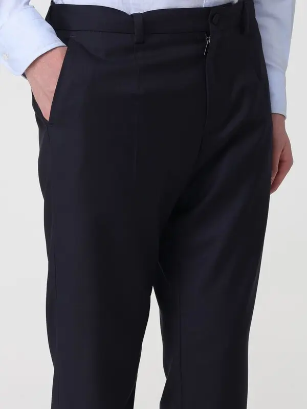 Dolce & Gabbana Wool Slim Fit Trousers