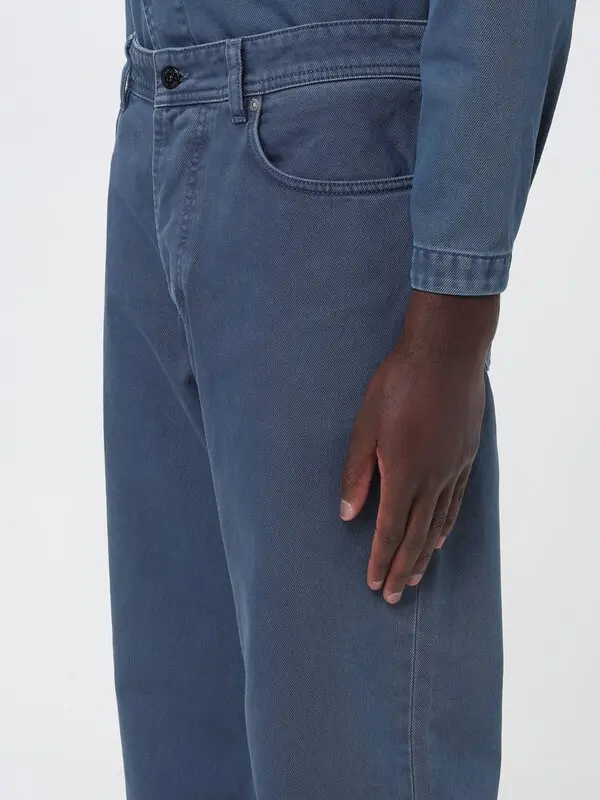 Stone Island Straight Fit Cotton Denim Jeans