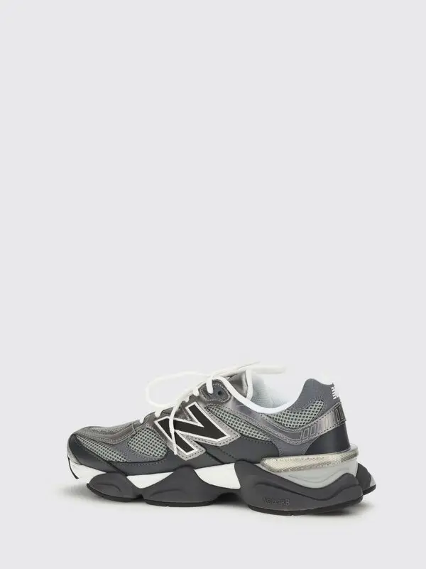 NEW BALANCE 9060 Lace-up Mesh Sneakers - Black