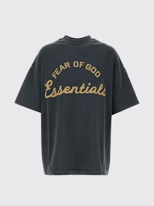 Fear Of God Relaxed Fit Cotton T-shirt With Contrast Logo