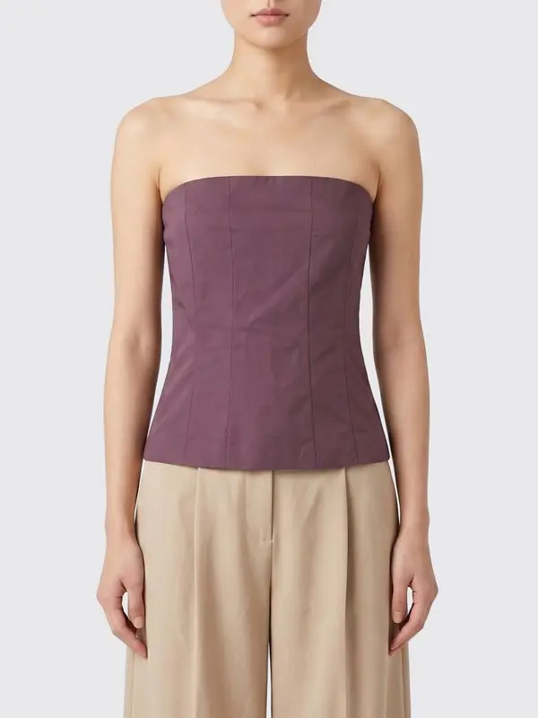 Federica Tosi Strapless Top - Violet