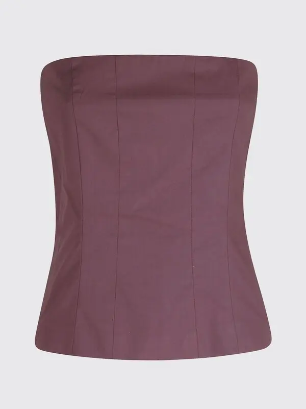 Federica Tosi Strapless Top - Violet