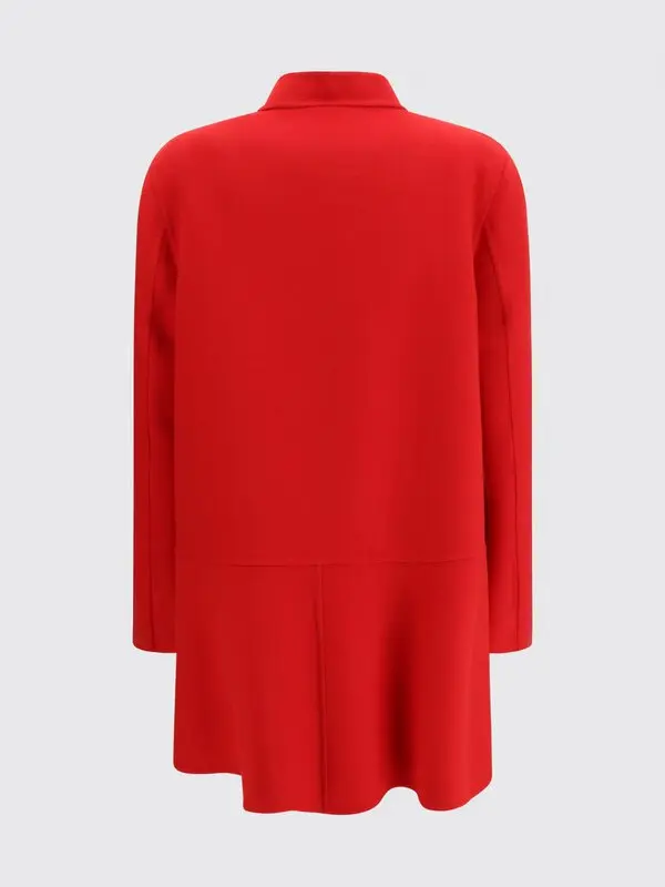 Valentino Garavani Wool Blend Coat - Red