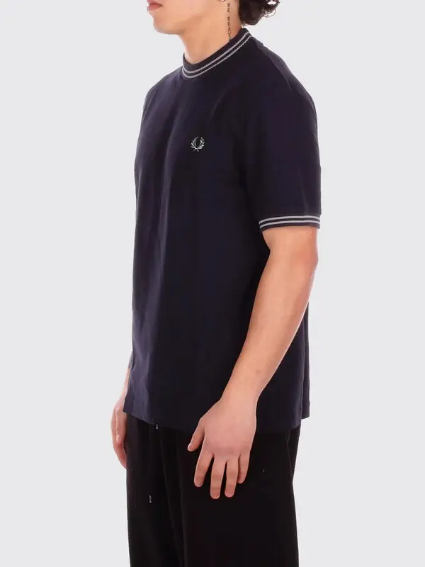 Fred Perry Cotton T-shirt With Logo