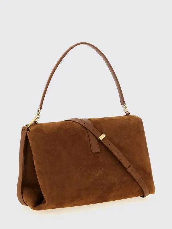 FERRAGAMO Suede Shoulder Bag