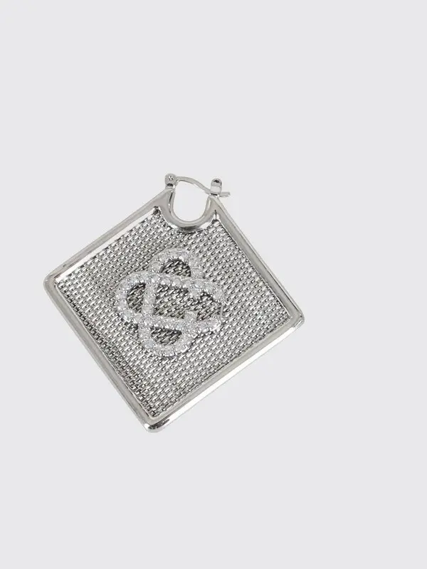 Casablanca Logo Hoop Earrings