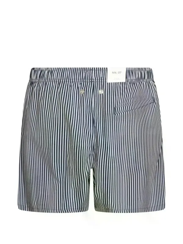 Nn07 Vertical Stripe Swim Shorts
