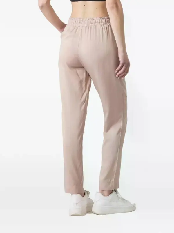 DIMENSIONE DANZA Straight Leg Trousers With Drawstring Waist