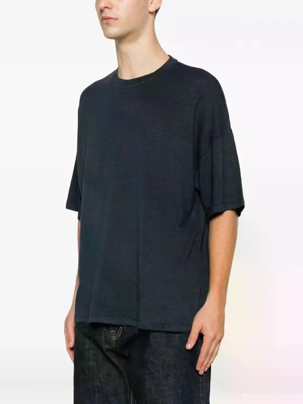 ROBERTO COLLINA Crew-neck T-shirt - Blue