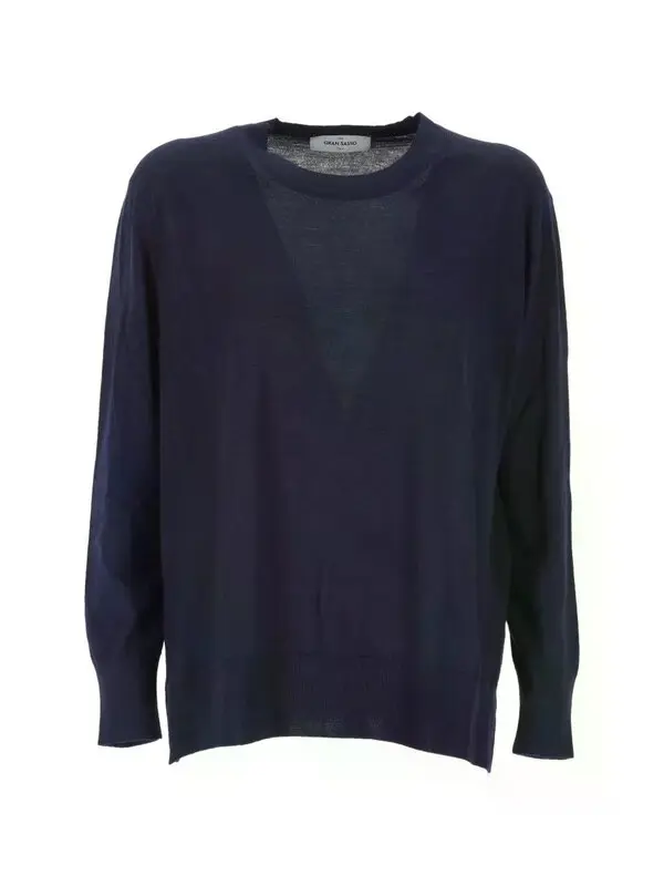 GRAN SASSO Fine-knit Cardigan Top