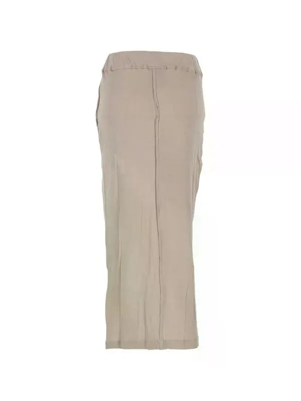 THOM KROM Front Crossed Maxi Skirt - Neutrals