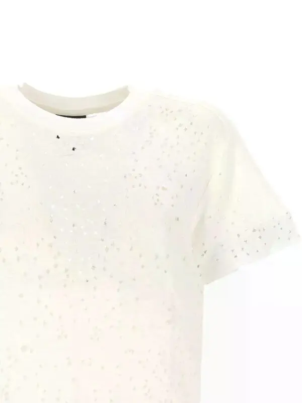 THOM KROM Distressed T-shirt - Neutrals