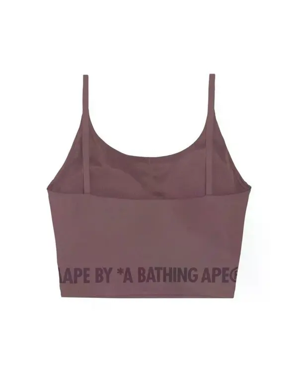 AAPE BY *A BATHING APE Moonface Logo-print Bra