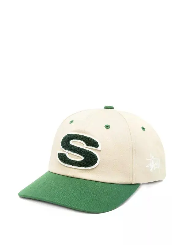 StÜssy Logo Patch Baseball Cap - Neutrals