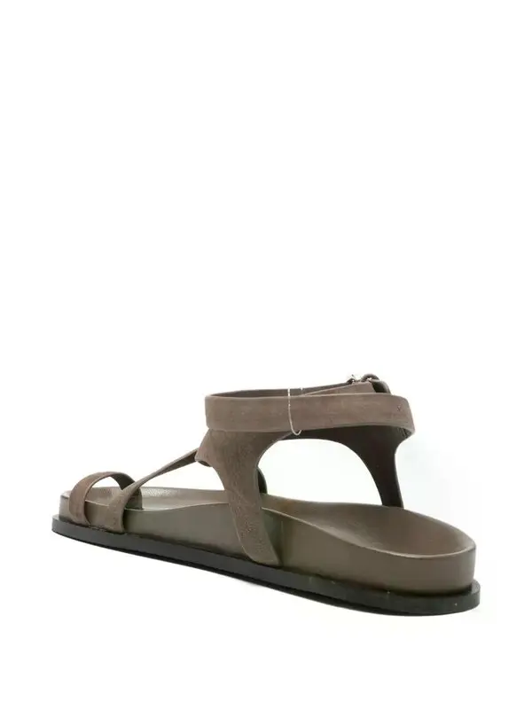 A.emery Jalen Flat Sandals - Brown