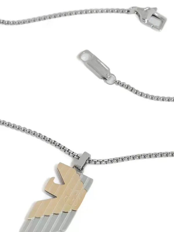 Emporio Armani Logo Pendant Necklace
