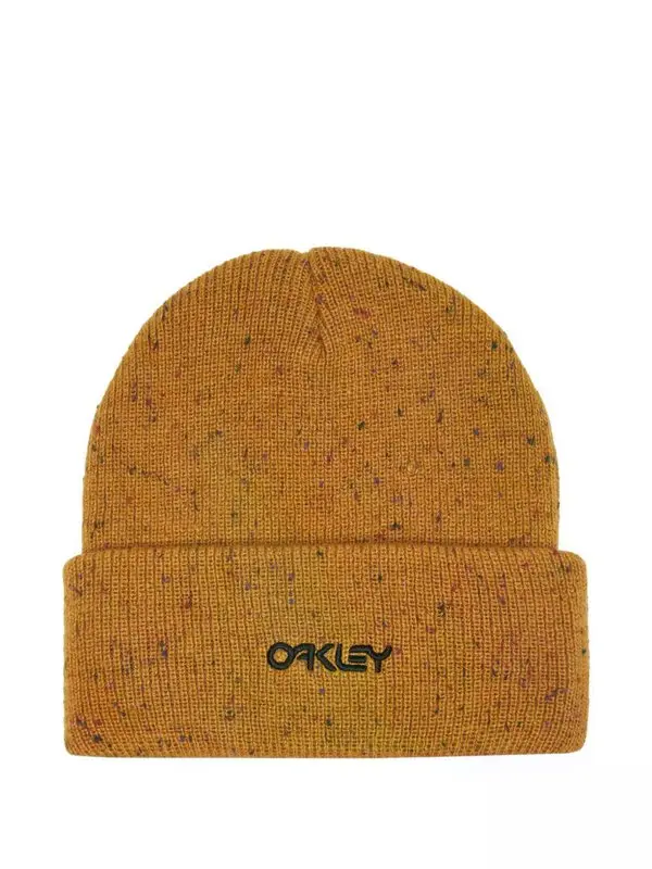Oakley B1b Speckled Beanie Hat - Orange