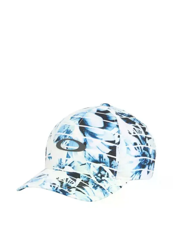 Oakley Azalea Floral-print Baseball Cap - White