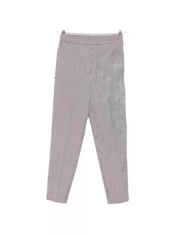 CARLA G. Checked Trousers