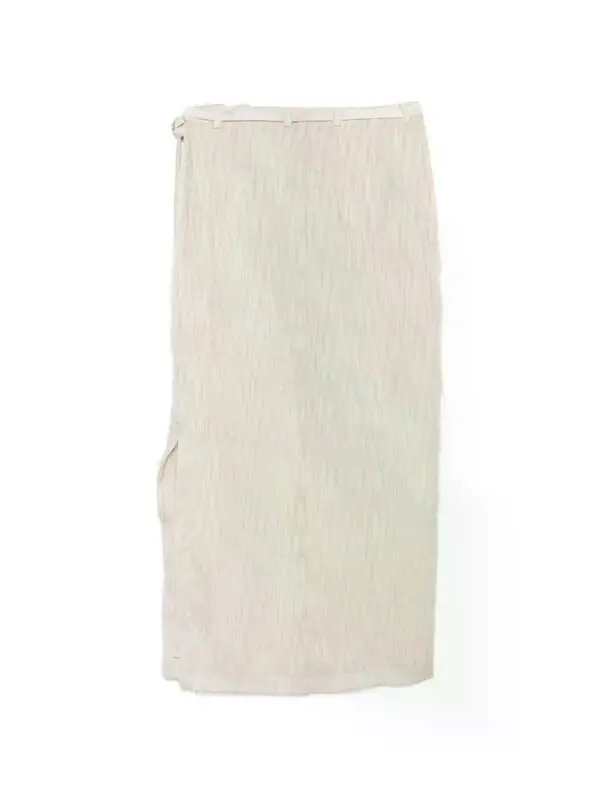 RAME Fringed Wrap Skirt