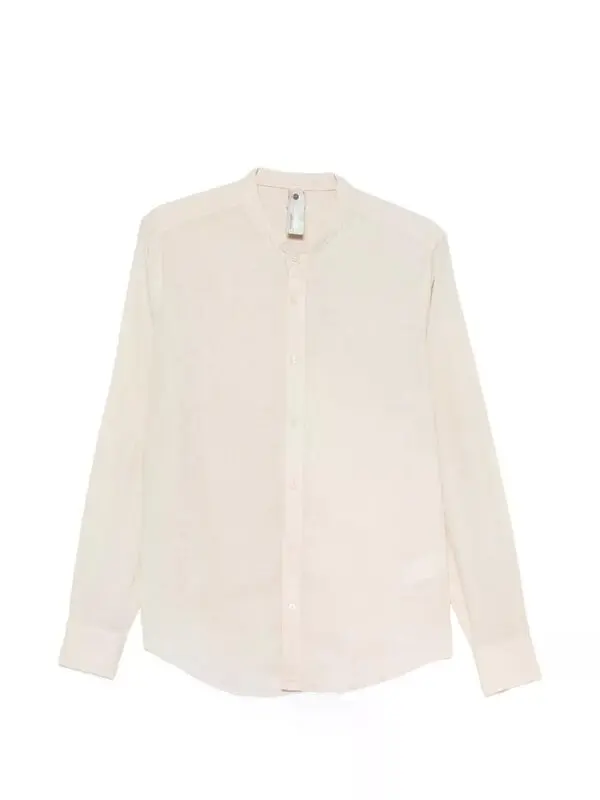 Imperial Mandarin-collar Long-sleeve Shirt