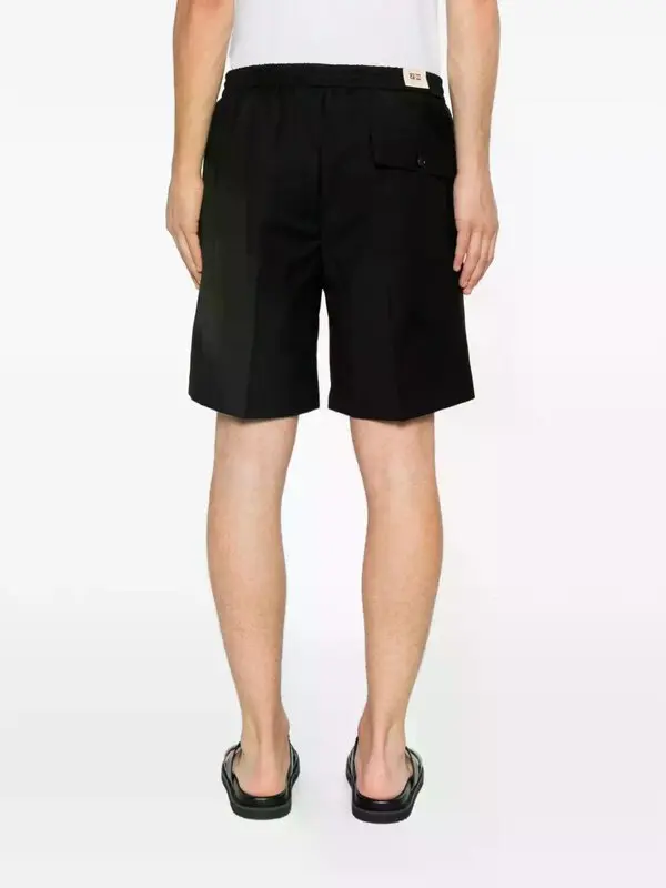 BRIGLIA 1949 Molokaip Pleated Drawstring Shorts