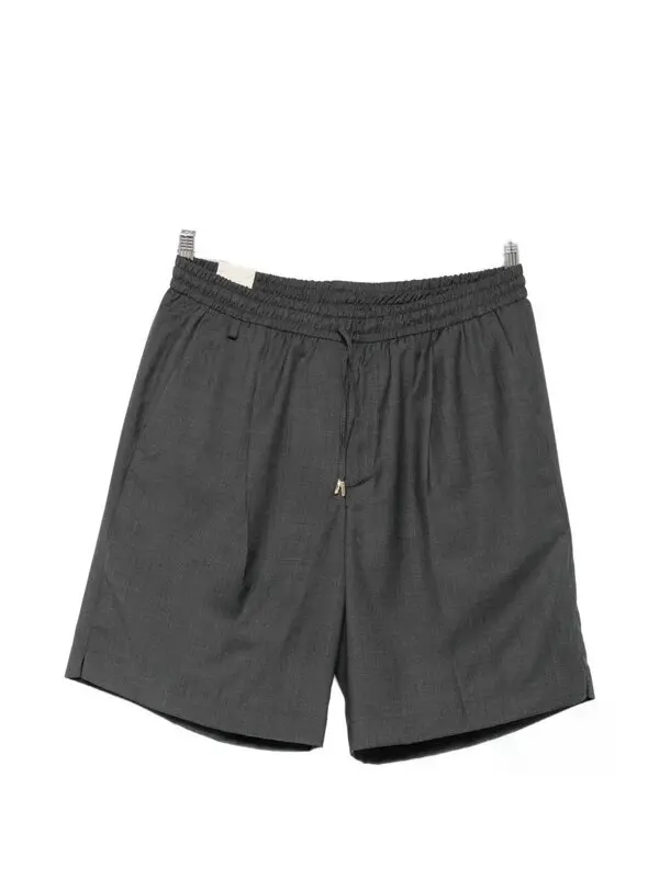 BRIGLIA 1949 Molokaip Pleated Drawstring Shorts