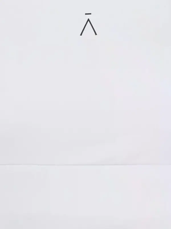 AMAN Logo-print Racerback Crop Top