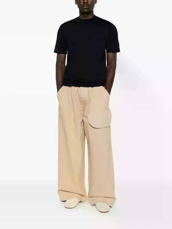 Balmain Round-neck Short-sleeved T-shirt