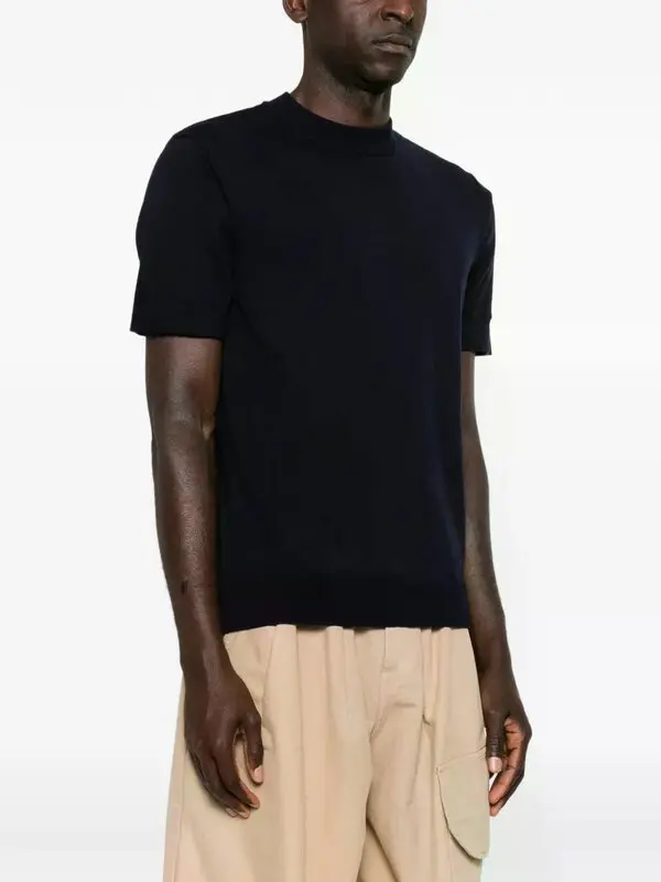 Balmain Round-neck Short-sleeved T-shirt