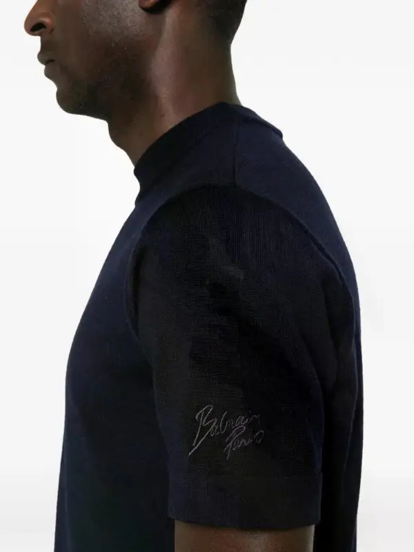 Balmain Round-neck Short-sleeved T-shirt
