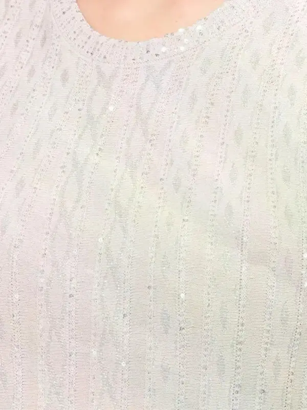 D.exterior Sequin Embellished Midi Dress