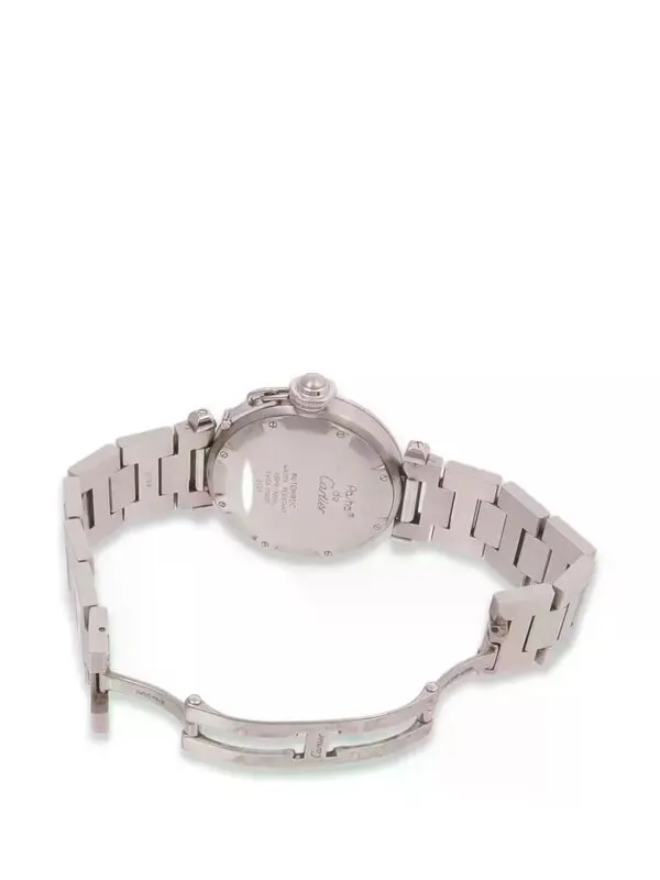 Cartier Pasha C 35mm Stainless Steel Automatic Watch - Neutrals