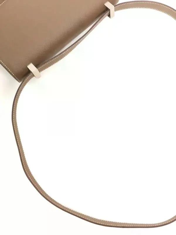 Hermès Constance 24 Calfskin Crossbody Bag - Grey