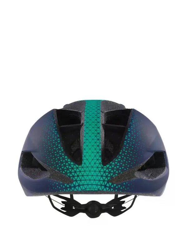 Oakley Aro5 Geometric Print Cycling Helmet - Blue