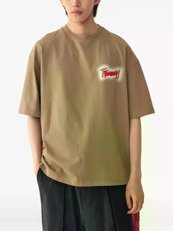 STUDIO TOMBOY Graffiti-logo T-shirt