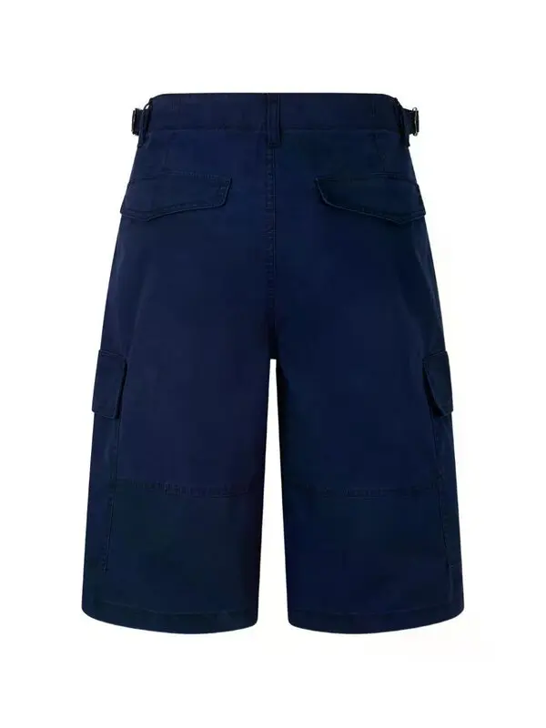 STUDIO TOMBOY Cotton Cargo Shorts - Blue