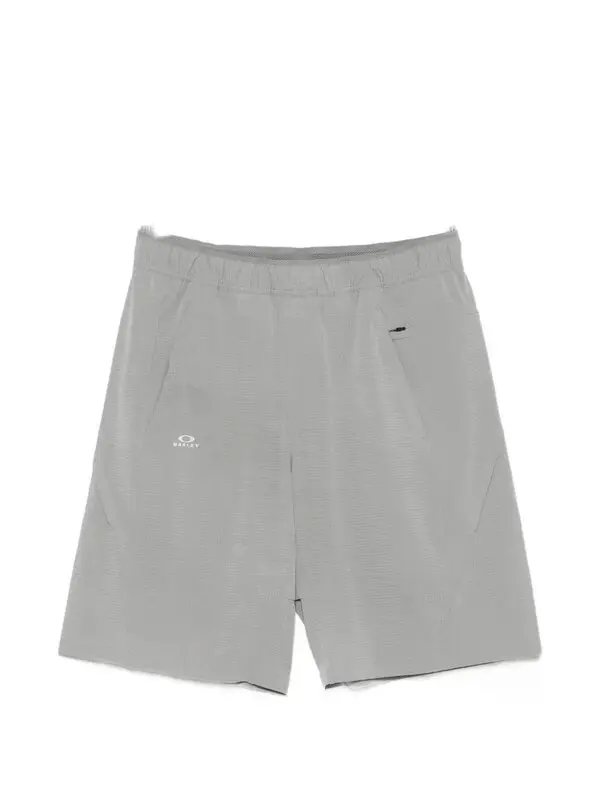 Oakley Logo-print Track Shorts - Grey