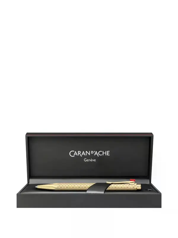 CARAN D'ACHE Check-pattern Ballpoint Pen