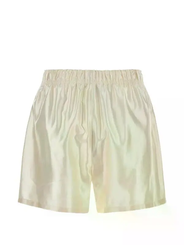 Carven Satin Finish Elasticated Waist Shorts