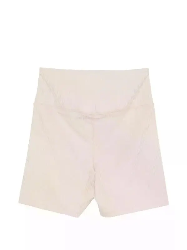 GIRLFRIEND COLLECTIVE Ribbed High-waist Shorts