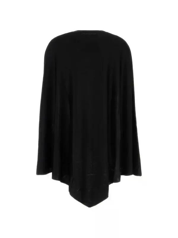 Balenciaga Asymmetric Knitted Cape