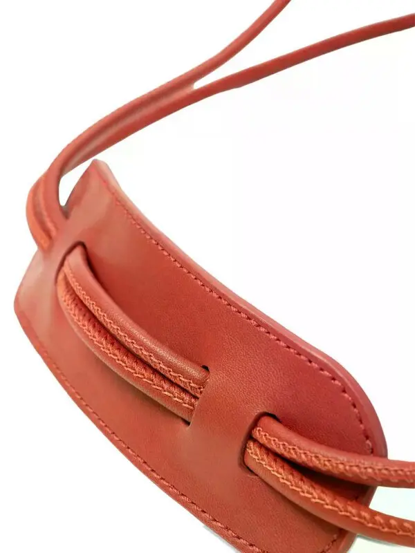 By Far Kimberly Leather Shoulder Bag